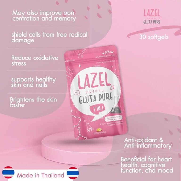 Lazel Gluta Pure 2 in 1 – Made in Thailand – Derma Essence